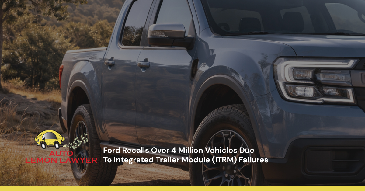 Ford Recalls Over 4 Million Vehicles Due To Integrated Trailer Module ...